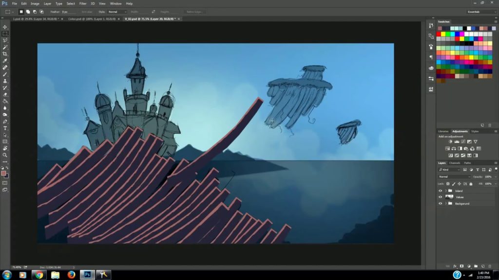 Tutorial Desain Grafis Game: Belajar membuat Grafik Game 2D digital di ...