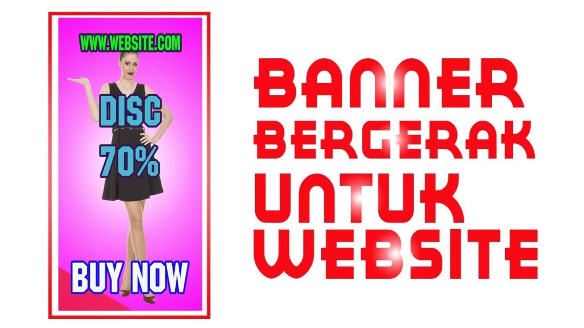 Tutorial Cara Membuat Desain Gambar Banner Animasi Gif Bergerak di ...