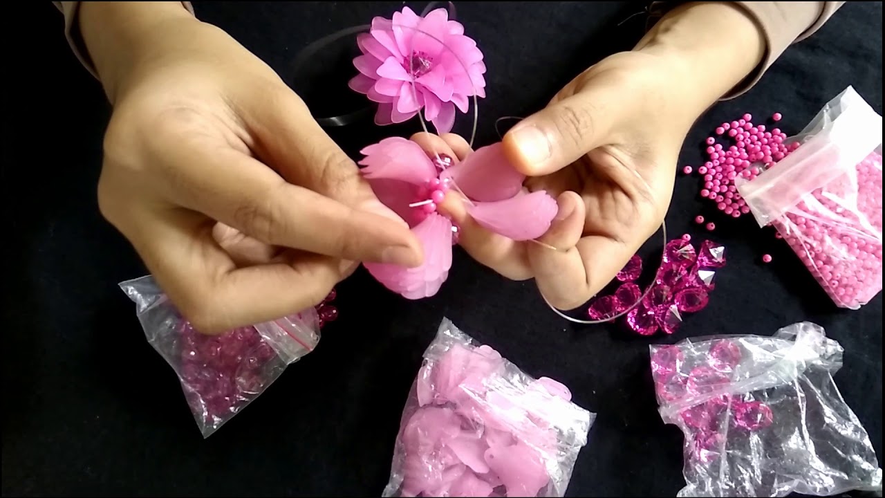 TUTORIAL | Peluang Bisnis Menarik | Cara Membuat Bunga dari Manik manik ...