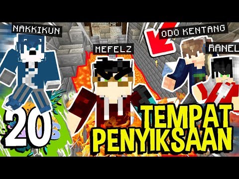 MENAKLUKKAN TANTANGAN PARKOUR PALING SUSAH DI SANS SMP!!! Ft Mefelz ...