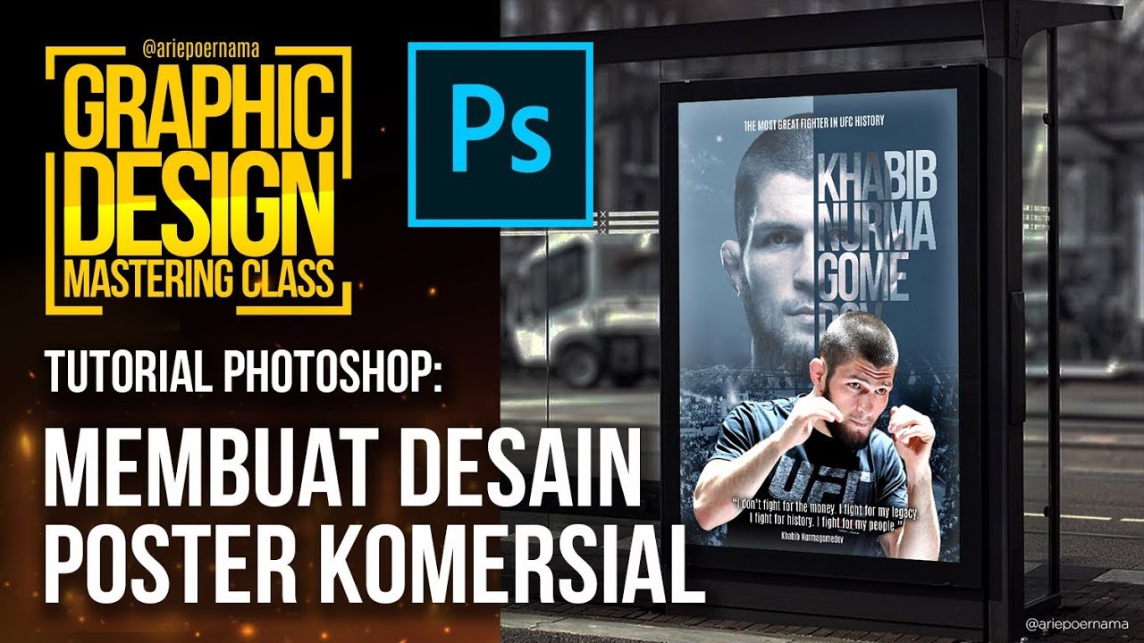 TUTORIAL PHOTOSHOP #8 Membuat Desain Poster Komersial – Blog Okuta