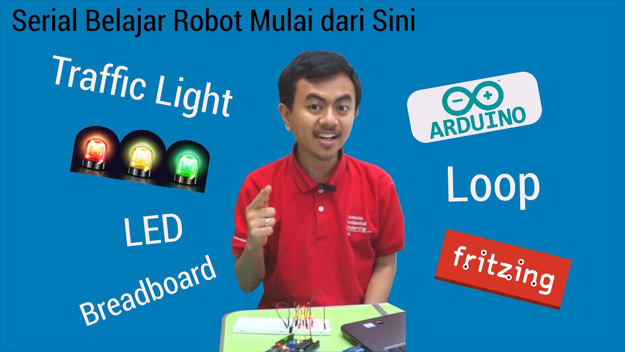 Belajar Robot Mulai dari Sini #3: Program Traffic Light Sederhana ...