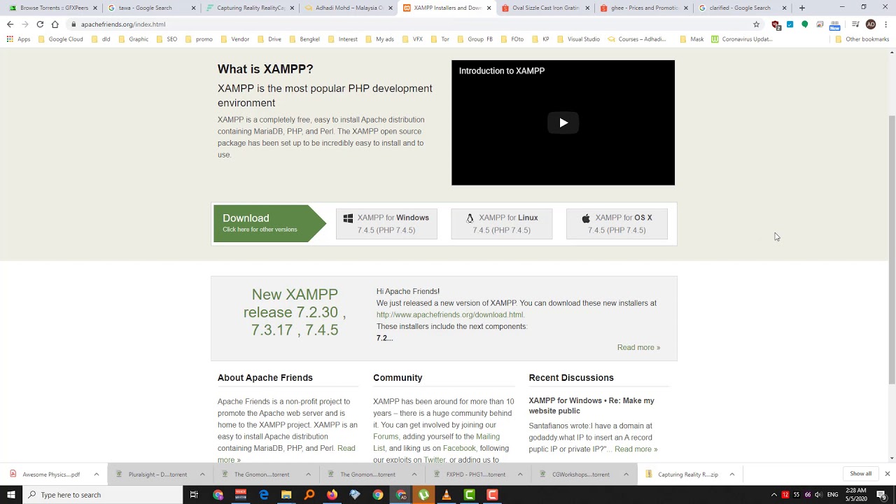 Wordpress 5 2020 Tutorial Cara Install Xampp Apache Dan Mysql 9214