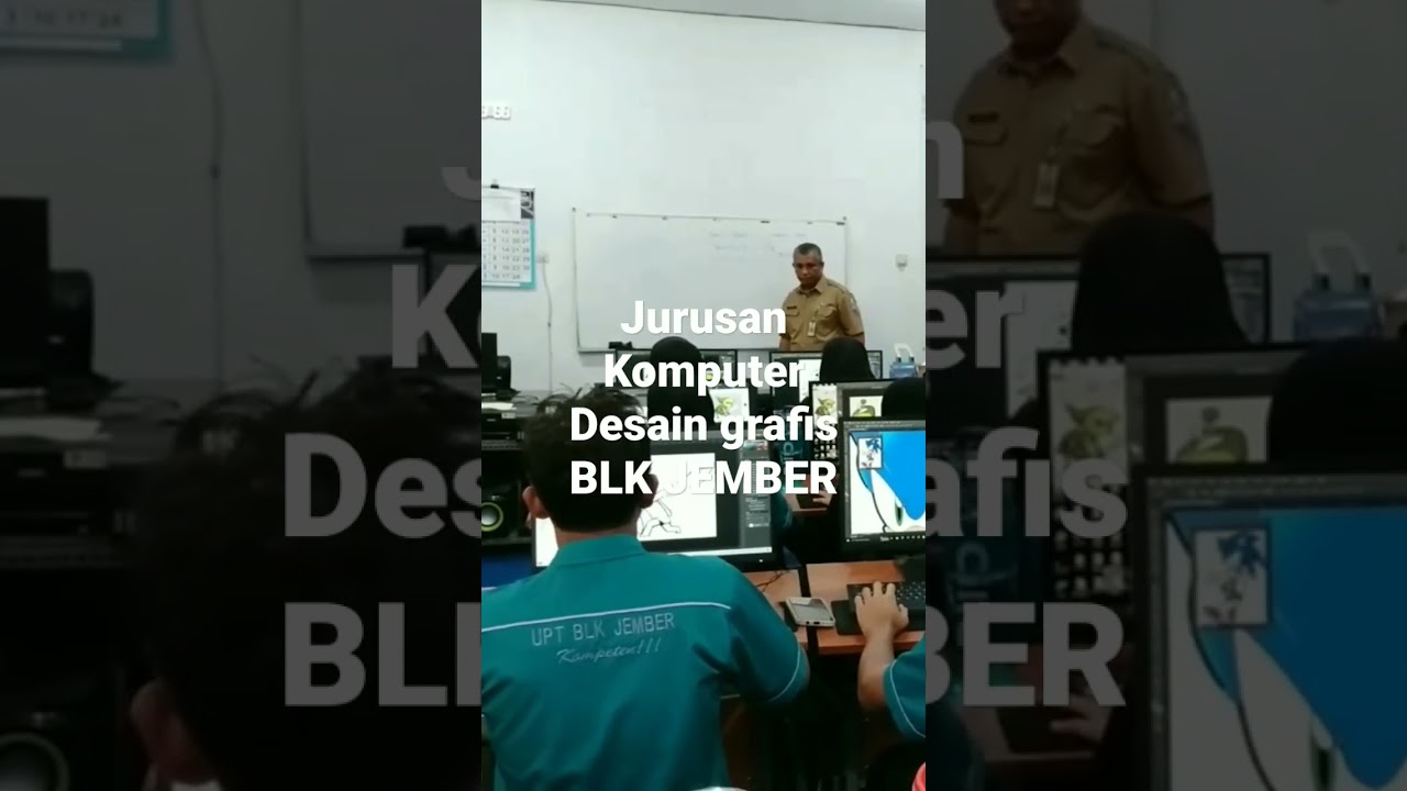 JURUSAN KOMPUTER DESAIN GRAFIS, BALAI LATIHAN KERJA JEMBER. BLK KEREN ...
