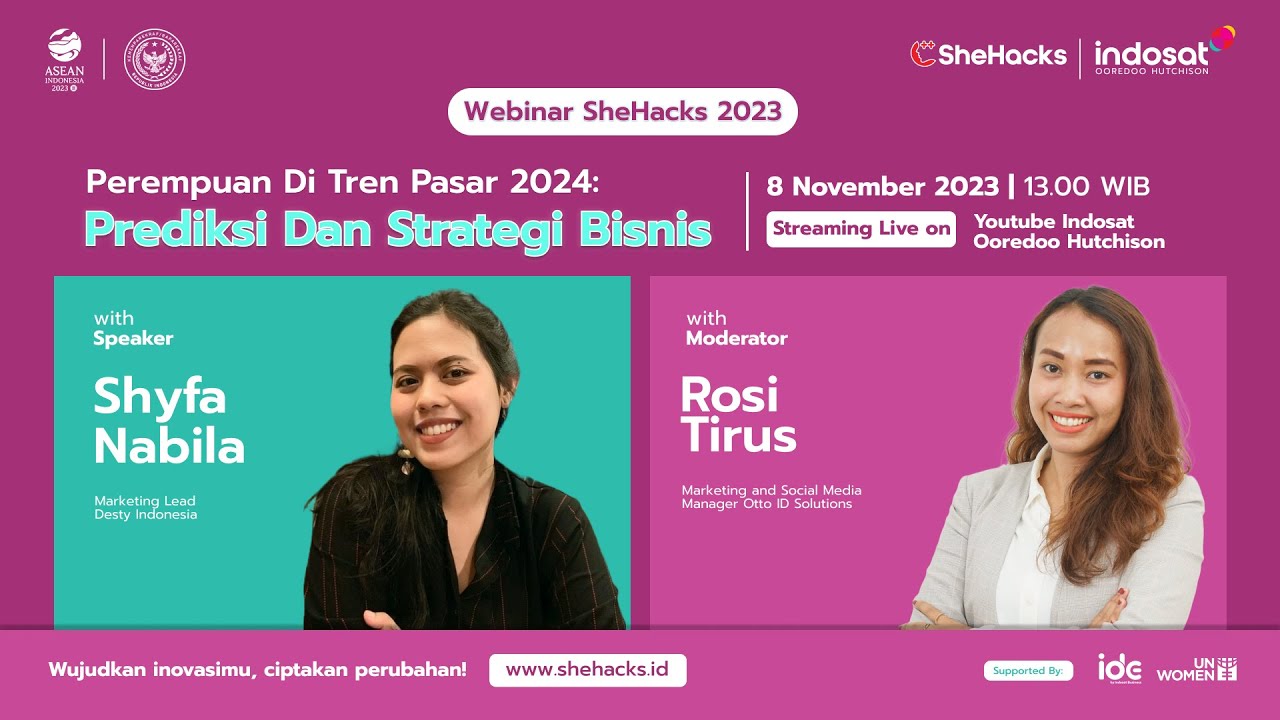Webinar SheHacks 2023 | Perempuan di Tren Pasar 2024: Prediksi dan Strategi Bisnisnya – Blog Okuta