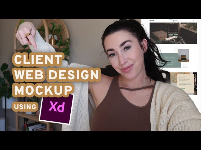 Watch Me Design a Client Website Mockup | Adobe XD Tutorial – Blog Okuta