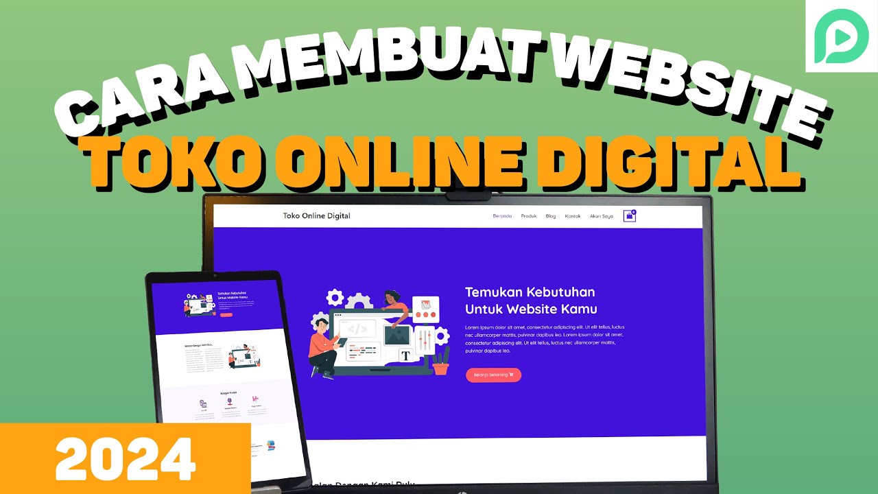 Panduan Lengkap: Cara Membuat TOKO ONLINE Digital dengan WordPress ...