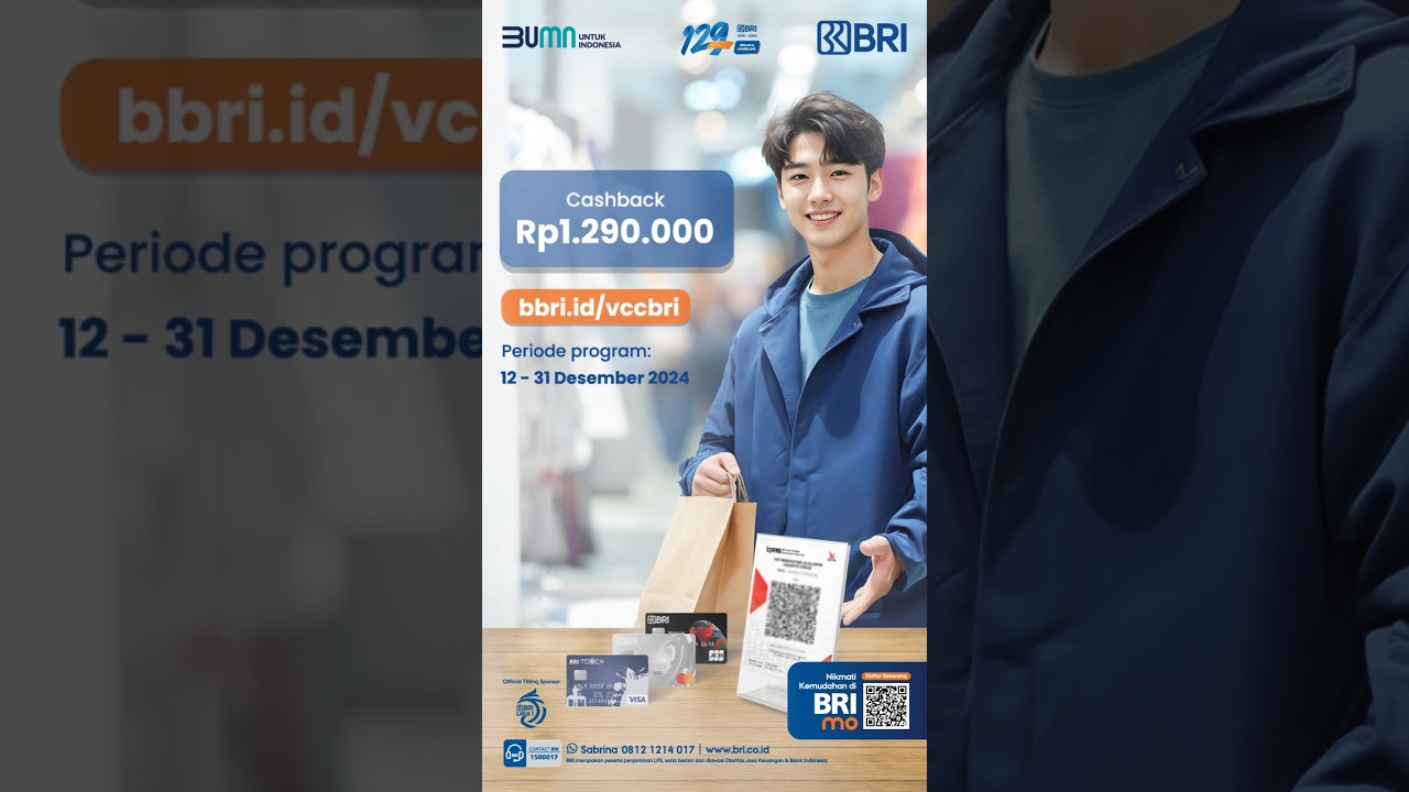 Belanja makin nyaman dan praktis dengan BRI Virtual Credit Card! Apply ...