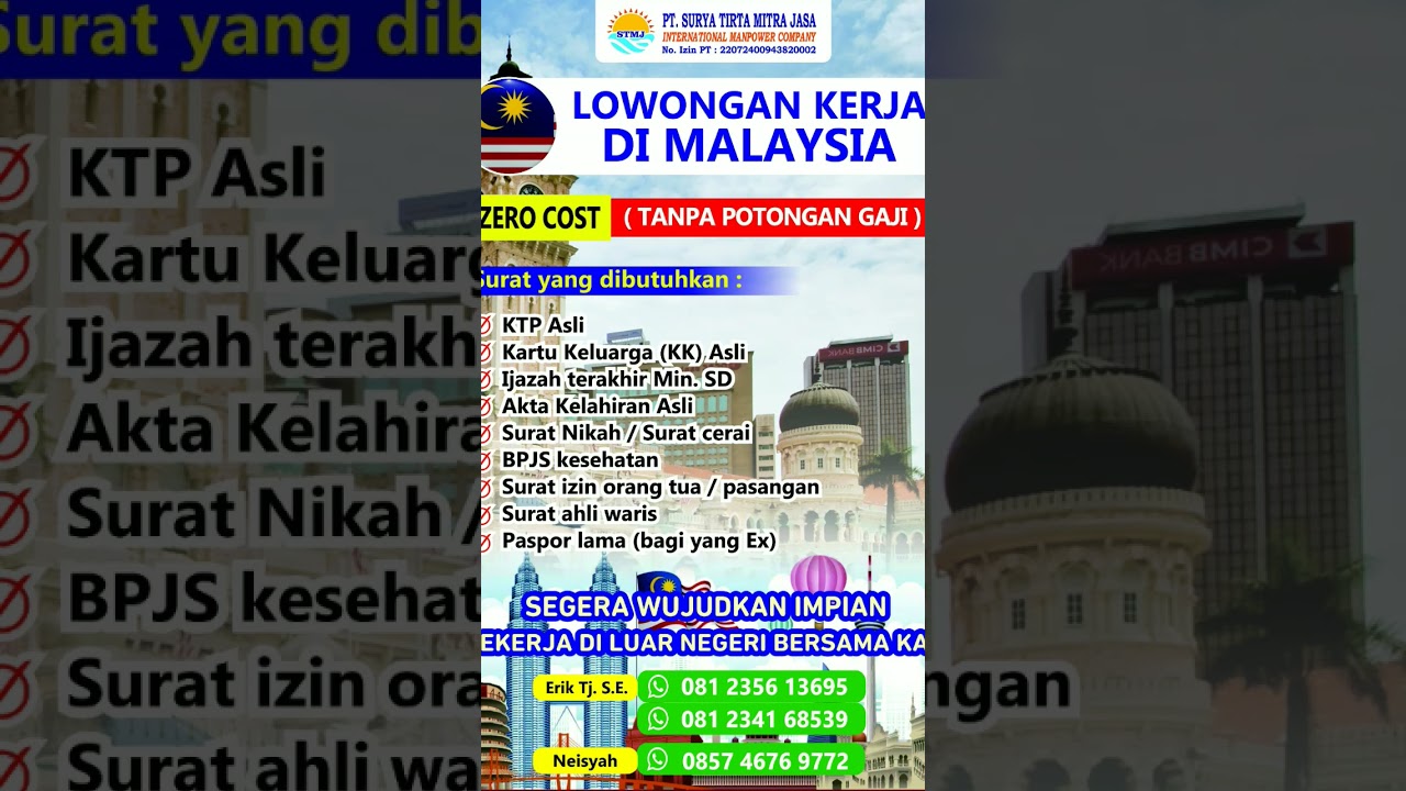 Lowongan kerja Resmi & Aman. Kami siap Bantu bagi yang ingin kerja di ...